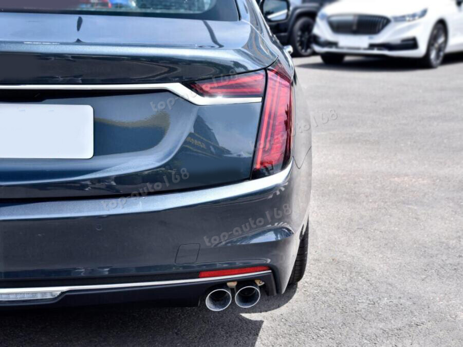 Rear Tail Lights Red Lens Cover Shell Fit For Cadillac CT6 2019 2020 ...