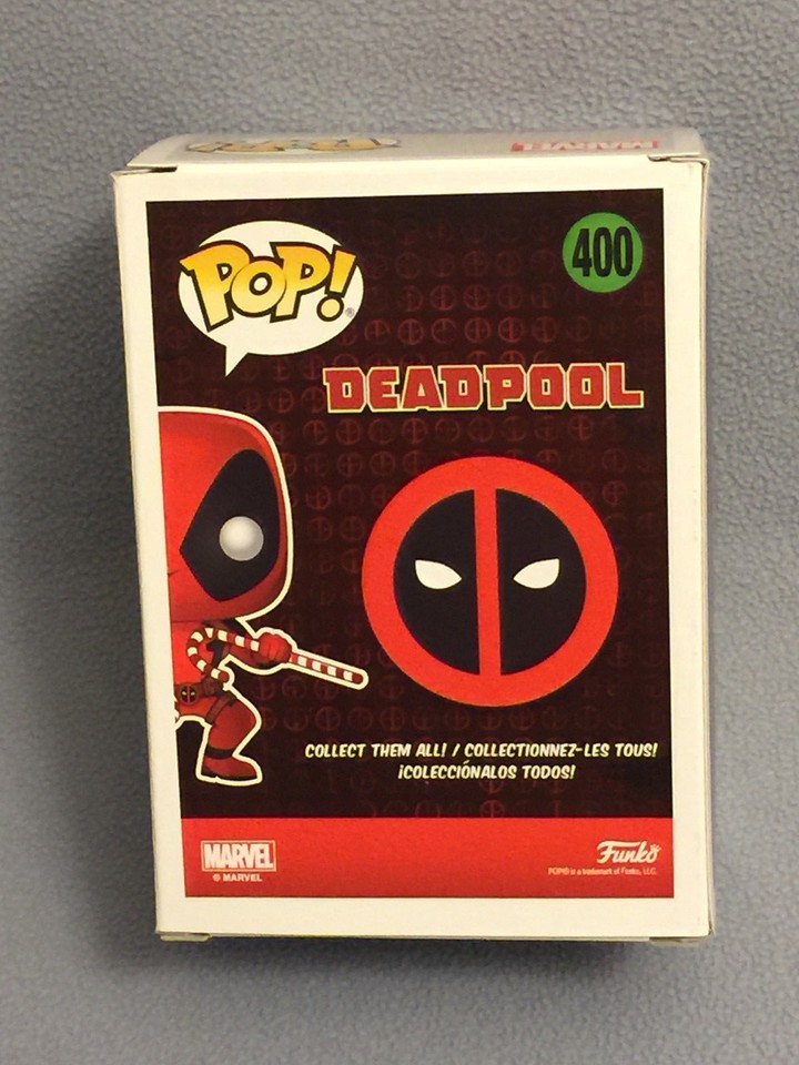 DEADPOOL - Christmas Candy Canes - Funko Pop! Vinyl Figure - Mint in ...
