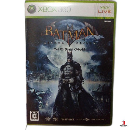 Xbox 360 Batman Arkham Asylum Japan version ((language/Japanese) japan ...