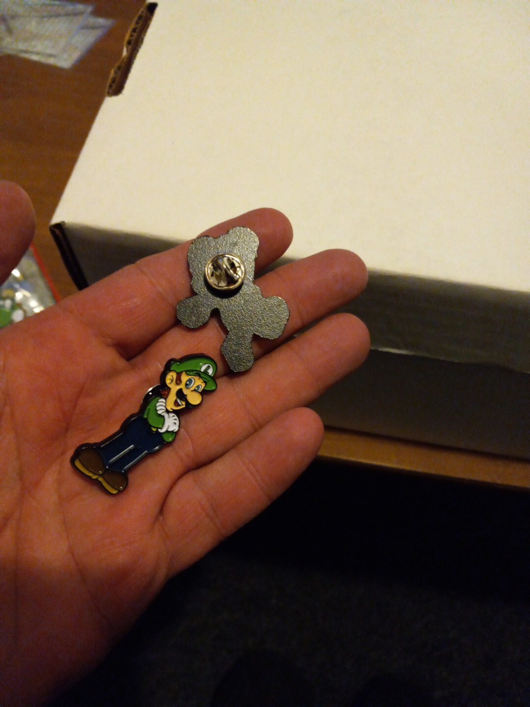 Nintendo Super Mario Brothers Collectable Pins. Mario And Luigi | eBay