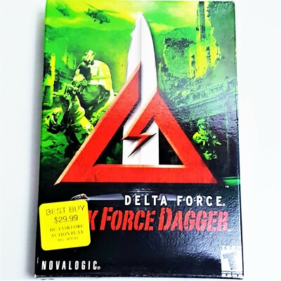 Delta Force --Task Force Dagger-- (PC 2002) Original Box Game With Disc ...