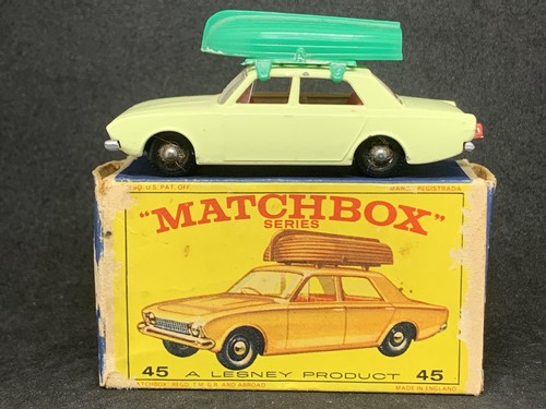 Matchbox 42-B2 Ford Corsair and Boat (1965) in type E box | eBay Australia