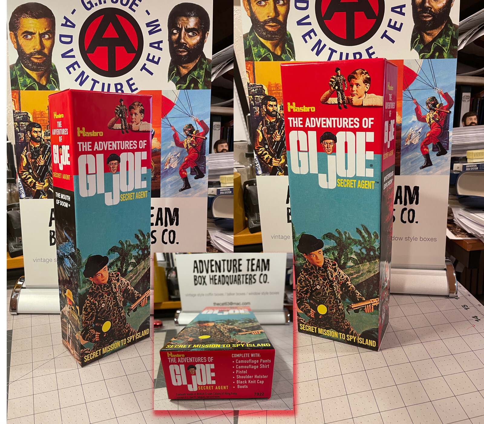 Custom GI JOE Adventures of GI JOE 1969! "Secret Agent" | eBay