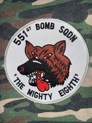 551st Bomb SQDN The Mighty Eighth Patch | eBay