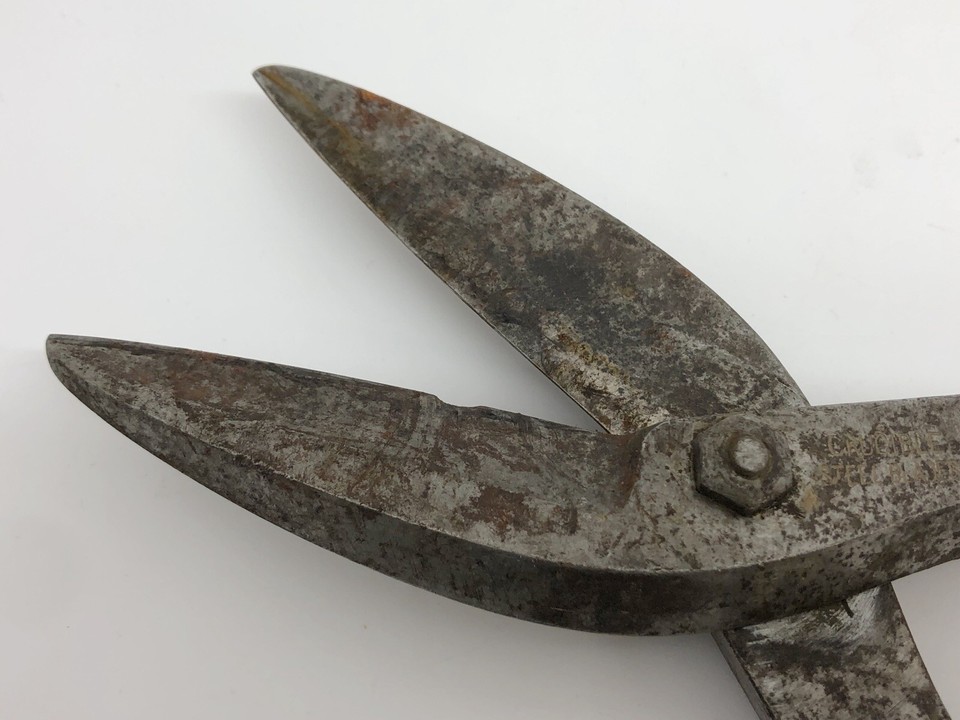 Vintage WISS #9 Forged Steel Tin Snips Shears (RF979) | eBay