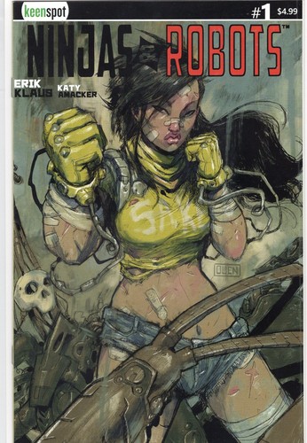 NINJAS AND ROBOTS #1 (Keenspot 2020) B Cvr Sexy Ninja Princess Killer Robots VF | eBay