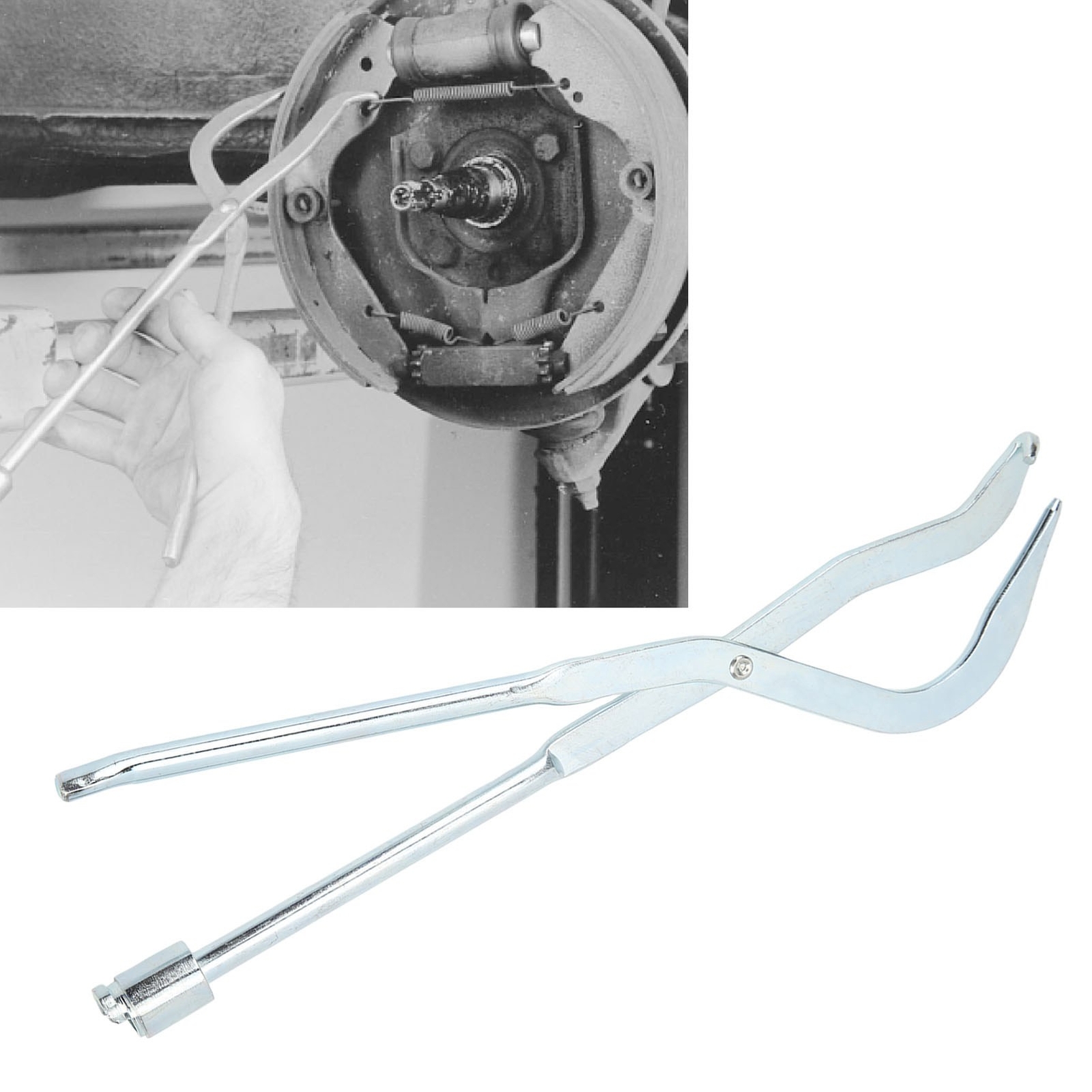 Hot Car Silver Plated Steel Double Ended Brake Spring Pliers Drum Brake ...