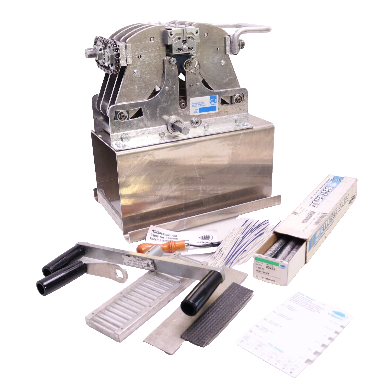 FLEXCO CLIPPER LACER LW95 W/#1 HOOK RETAINER LW 95 CONVEYOR BELT TOOL ...