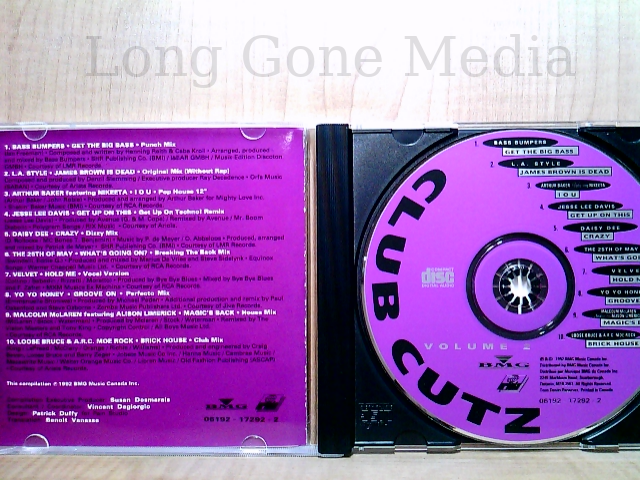 Club Cutz Volume 2 by Various (CD, 1992, Ariola) | eBay