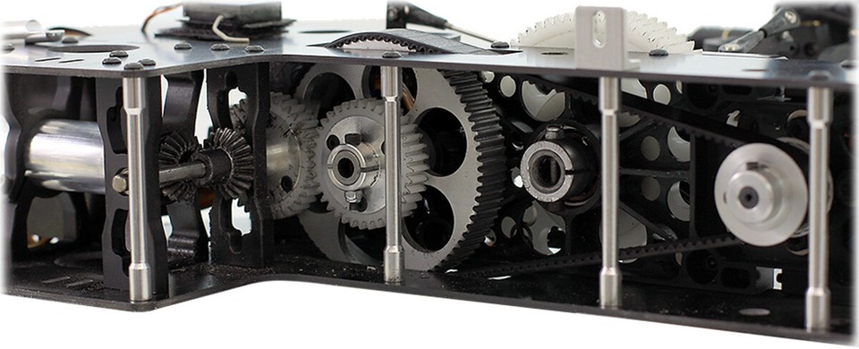 Roban 700 Size B 429 RC Helicopter Fuselage Blue V2 Version scale Model ...