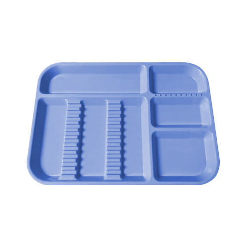 Dental Autoclavable Plastic Trays Flat Divided Separate Type Instrument ...