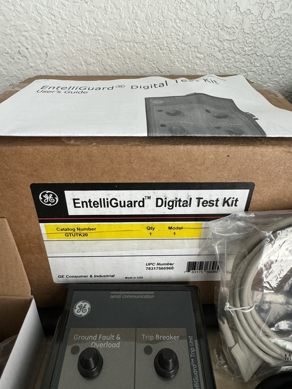 GE Entelliguard Trip Unit Digital Test Kit (GTUTK20) for sale online | eBay