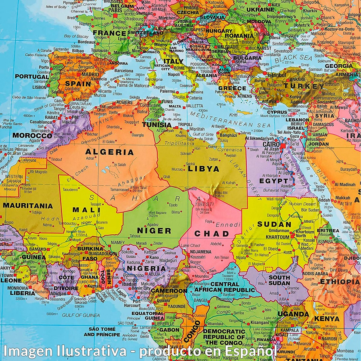 Mapa Mundial Con Paises StepMap MAPAMUNDI PAISES AINARA HERREROS