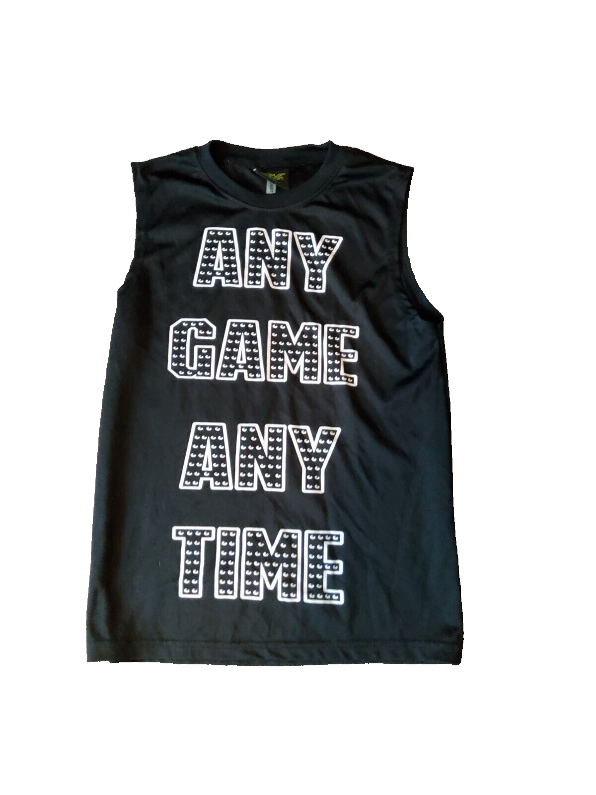 Zone Pro Boys Black Tank Top Any Game Any Time 12/14 | eBay