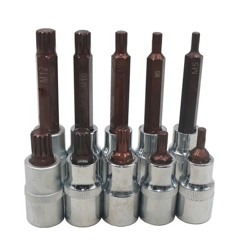 Multi functional Torx Screwdriver Bit for 12 Point Socket M5 to M12 1PC ...