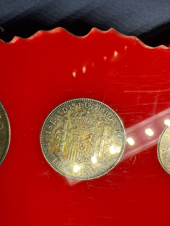 1895 1896 Puerto Rico🇵🇷 5 coins It is a complete collection 😎😎 | eBay