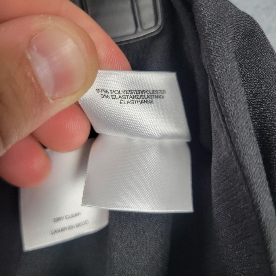 Black Label By Evan-Picone Pants Womens 4 Black Slim Ankle Dress Career ...