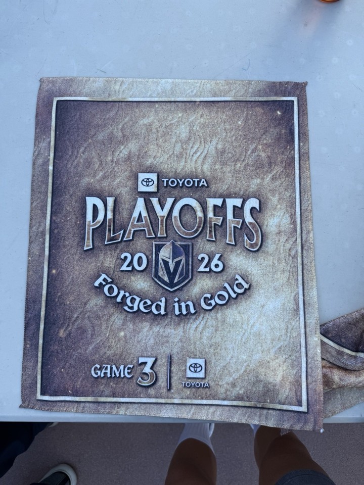 NHL 2026 STANLEY CUP FINAL VEGAS GOLDEN KNIGHTS RALLY TOWEL MITCH ...