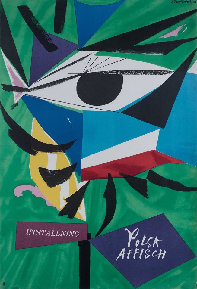 Polish Poster Exhibition 1956 Polish B1 Poster | eBay