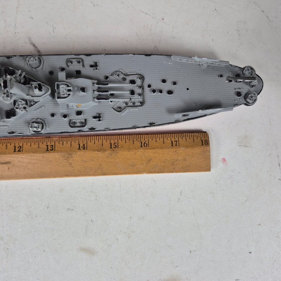 Revell USS Missouri Plastic Assembled Model Mighty Mo Battle Ship | eBay
