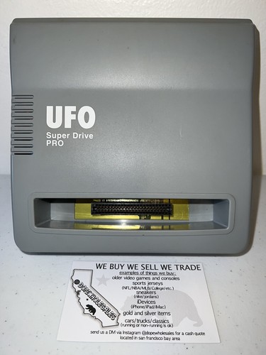 ufo super drive pro floppy disc snes back up developer kit nintendo ...