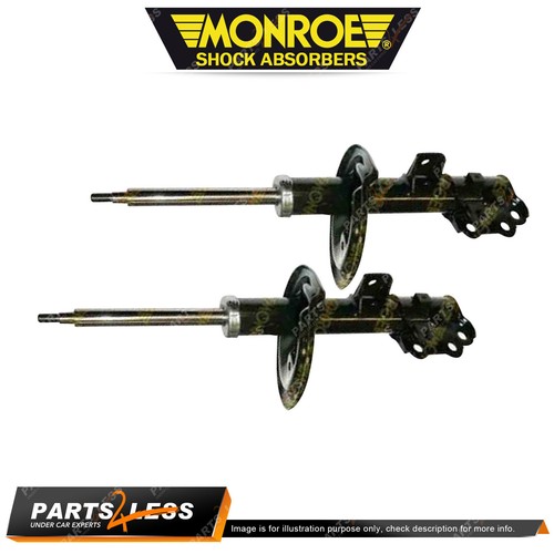 2 x Front Monroe OE Spectrum Shock Absorbers - 72443 & 72444 Monotube ...