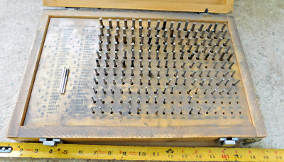 MACHINIST STEEL PIN GAUGE SET SIZES .061" to .250" | eBay