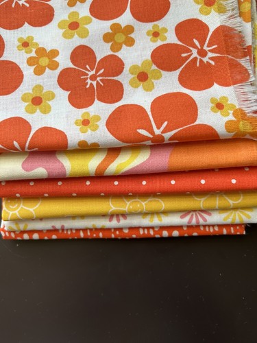 Far Quarter Bundle 6 Patterns Yellow & Orange | eBay