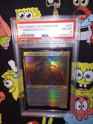 MTG Fallout Legate Lanius, Caesar's Ace Foil PSA 8 Near Mint | eBay