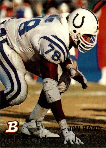 1994 Bowman Football Card #269 Jon Hand | eBay