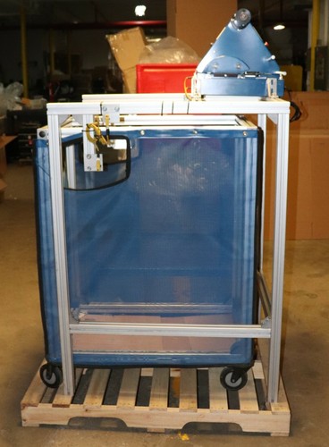 Polyair AirSpace G4 Air Pillow Machine Mounted to Steel Frame with ...