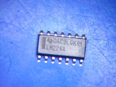 TEXAS INSTRUMENTS LM224AD Qty of 130 per Lot IC OPAMP GP 1.2MHZ 14SOIC ...