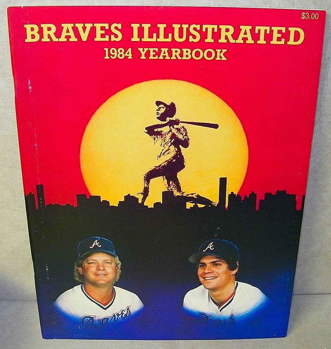 1984 ATLANTA BRAVES MLB BASEBALL YEARBOOK VINTAGE RARE - Excellent ...