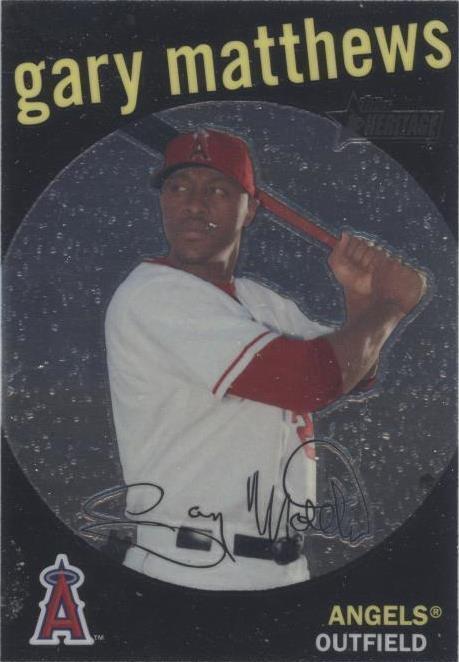 2008 Topps Heritage - Chrome Gary Matthews Jr. #C4 /1959 for sale ...