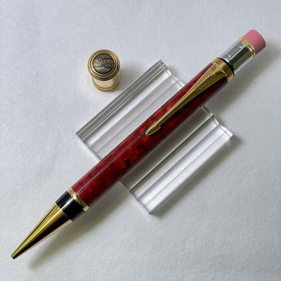 Parker Duofold Jasper Red Mechanical Pencil | eBay