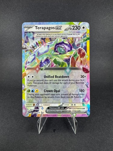 Terapagos ex 092/131 - S&V: Prismatic Evolutions Double Rare - Pokémon TCG | eBay