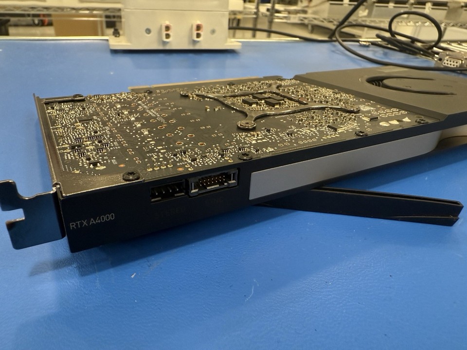 NVIDIA RTX-A4000 , 16 GB GDDR6 - 256 Bit Bus Width - PCI Express 4.0 ...