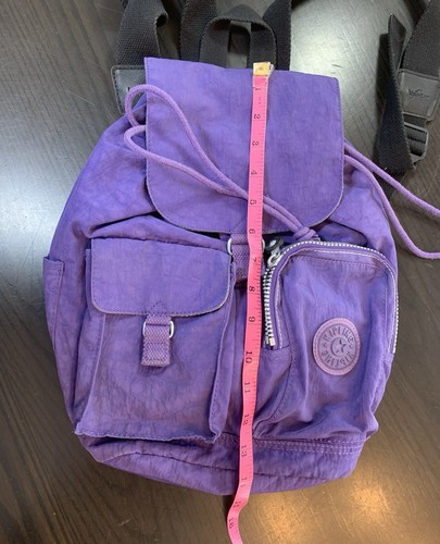 Kipling Honeybee Lovebug Travel Bag Mini Backpack Plum Purple 12x15 | eBay