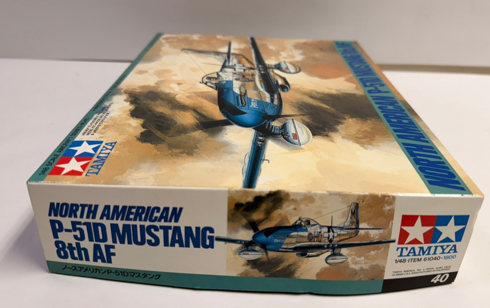TAMIYA.61040.P-51D MUSTANG 8TH AF.1/48.ZG-SC | eBay
