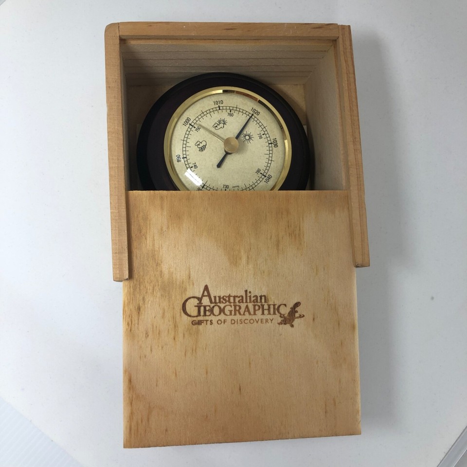 TFA Germany Australian Geographic Barometer Analogue Pressure Weather ...