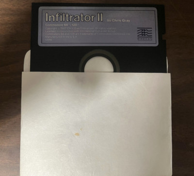 Infiltrator II (Commodore 64/128, 1986) GAME DISK ONLY | eBay