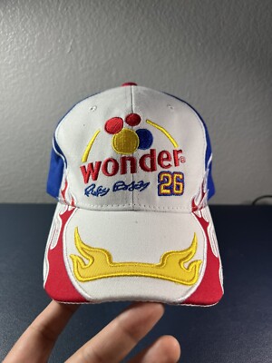 Talladega Nights Hat Cap NASCAR Ricky Bobby Wonder Bread #26 Strap Back ...