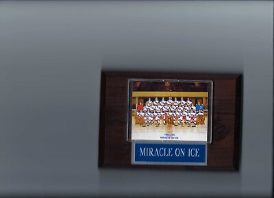 MIRACLE ON ICE TEAM PLAQUE HOCKEY USA 1980 OLYMPIC GOLD MEDAL US | eBay