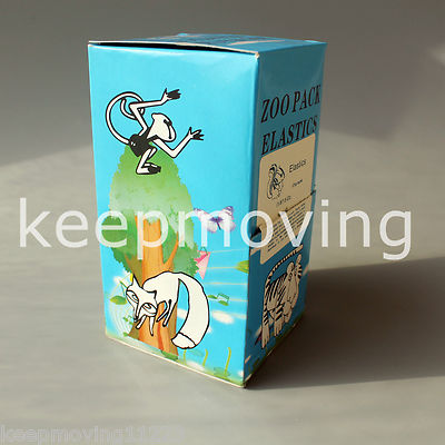 50 Packs ZOO PACK Orthodontic Elastics Rubber Bands 1/8" Force Chipmunk ...