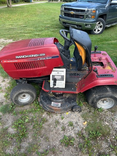 Ranch King 4 Wheel Steering Riding Mower | eBay