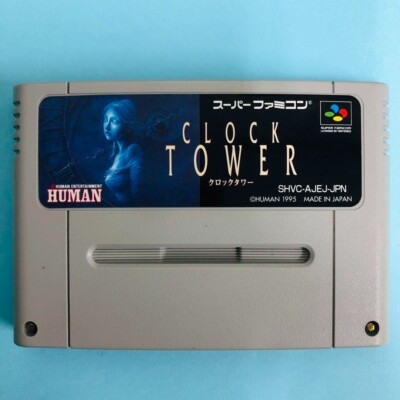 Clock Tower Nintendo Super Famicom Soft ware SFC Cartrage SNES Japanese ...