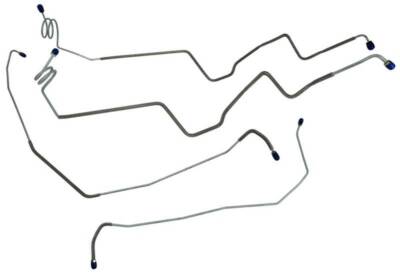 1981-1987 Chevrolet GMC Truck Front Brake Line Set Fits FBL429