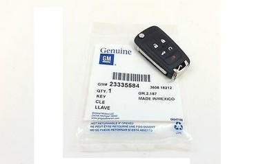 Chevrolet Camaro Malibu Remote Key Fob w/ Uncut Key new Genuine OEM ...
