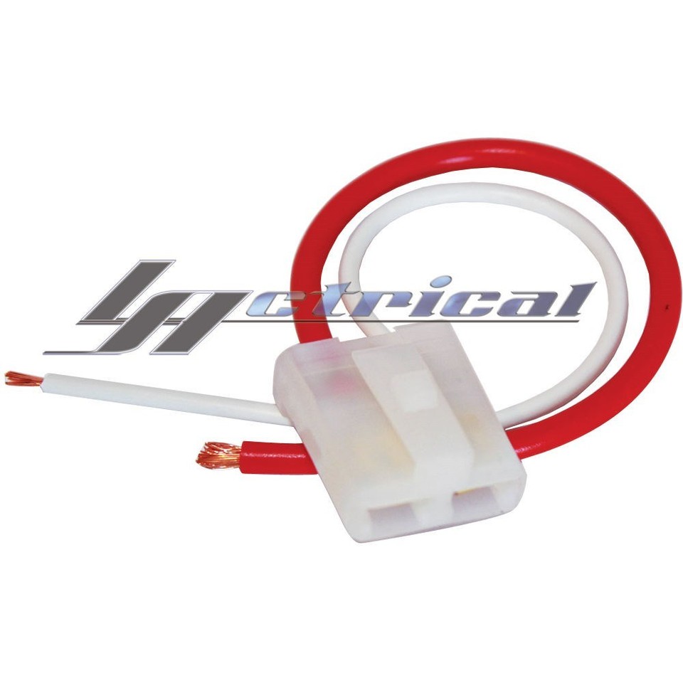 ALTERNATOR REPAIR PLUG HARNESS 2 WIRE PIN PIGTAIL CONNECTOR for CHEVY ...