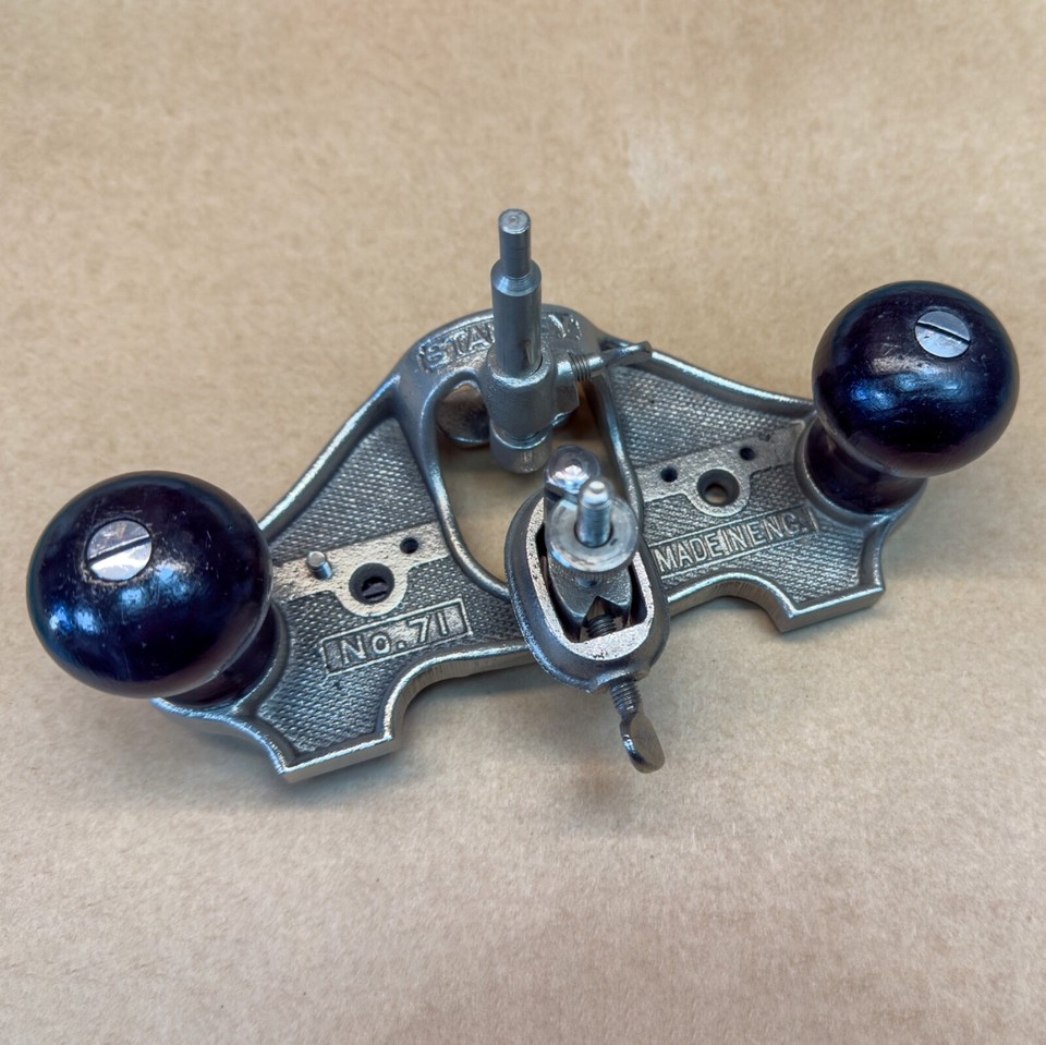 Vintage Stanley 71 Router Plane Fence Woodworking Old Hand Tools ...